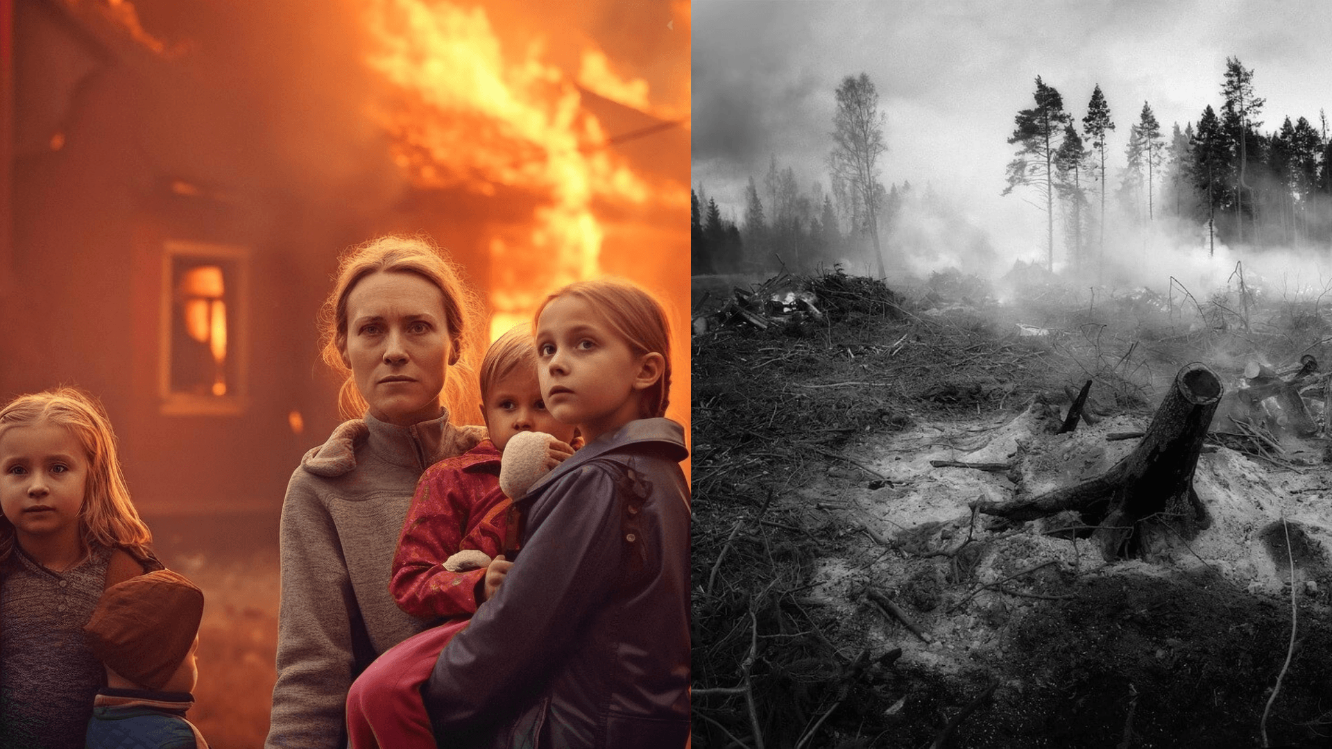 Your home is burning because our home is being destroyed. – Earthwin